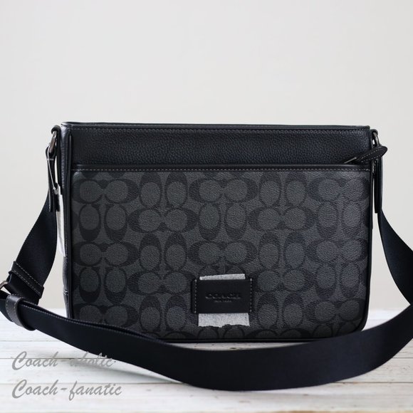 Coach | Bags | Nwt Coach Ch78 District Crossbody Signature Canvas ...